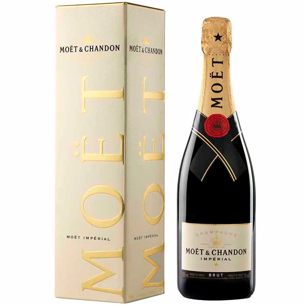 Champagne MOET & CHANDON Brut Imperial Botella 750ml - Licores ...