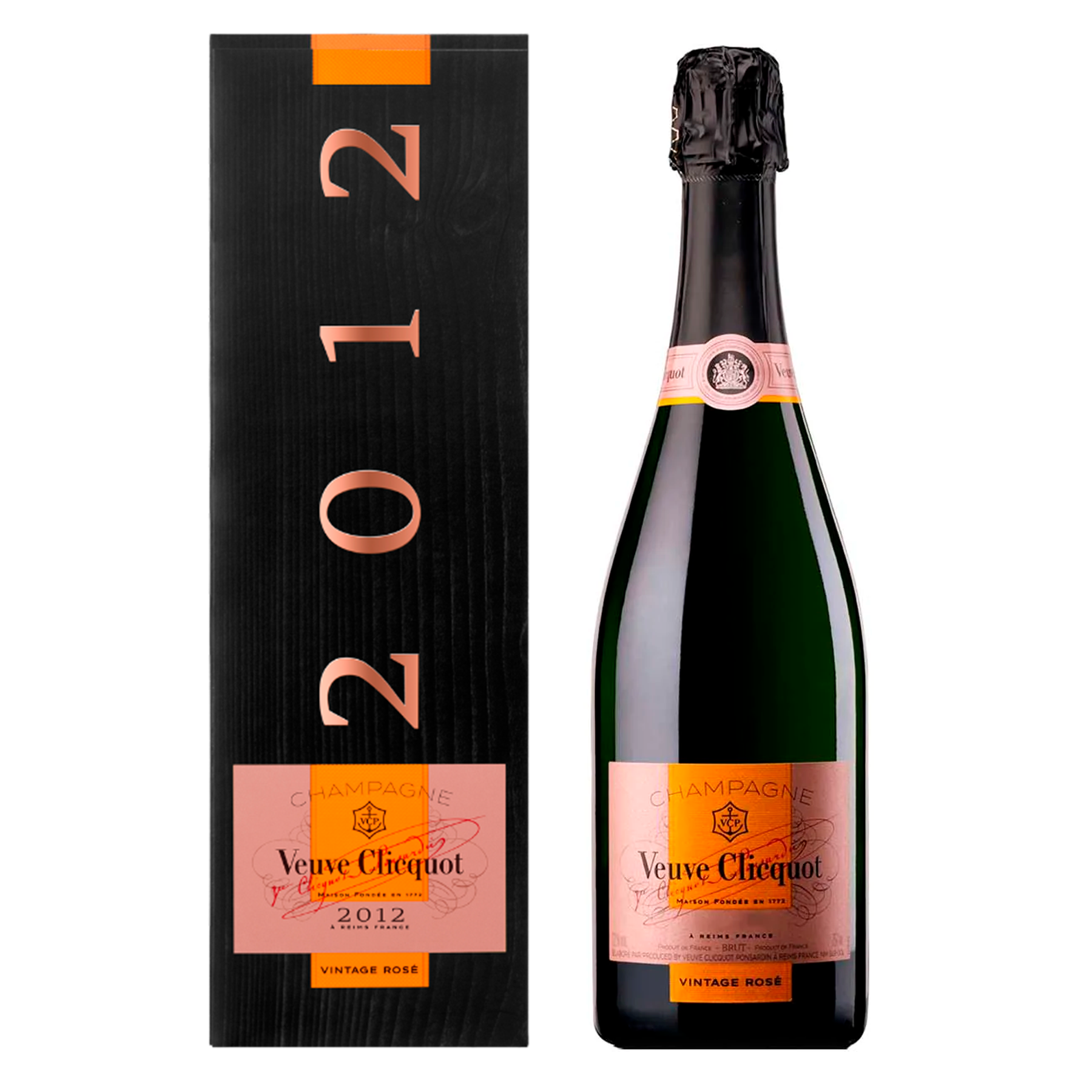 Champagne VEUVE CLICQUOT Vintage Rose Botella 750ml - Licores ...