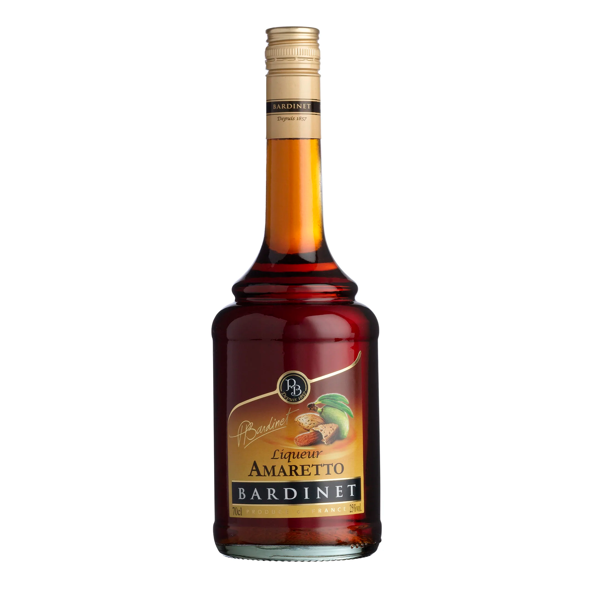 Licor BARDINET Amaretto Botella 700ml - Licores | Licorerias.com.pe