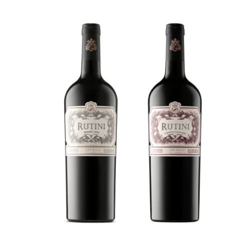 Pack Vino RUTINI Cabernet Sauvignon Botella 750ml + Vino RUTINI Malbec ...