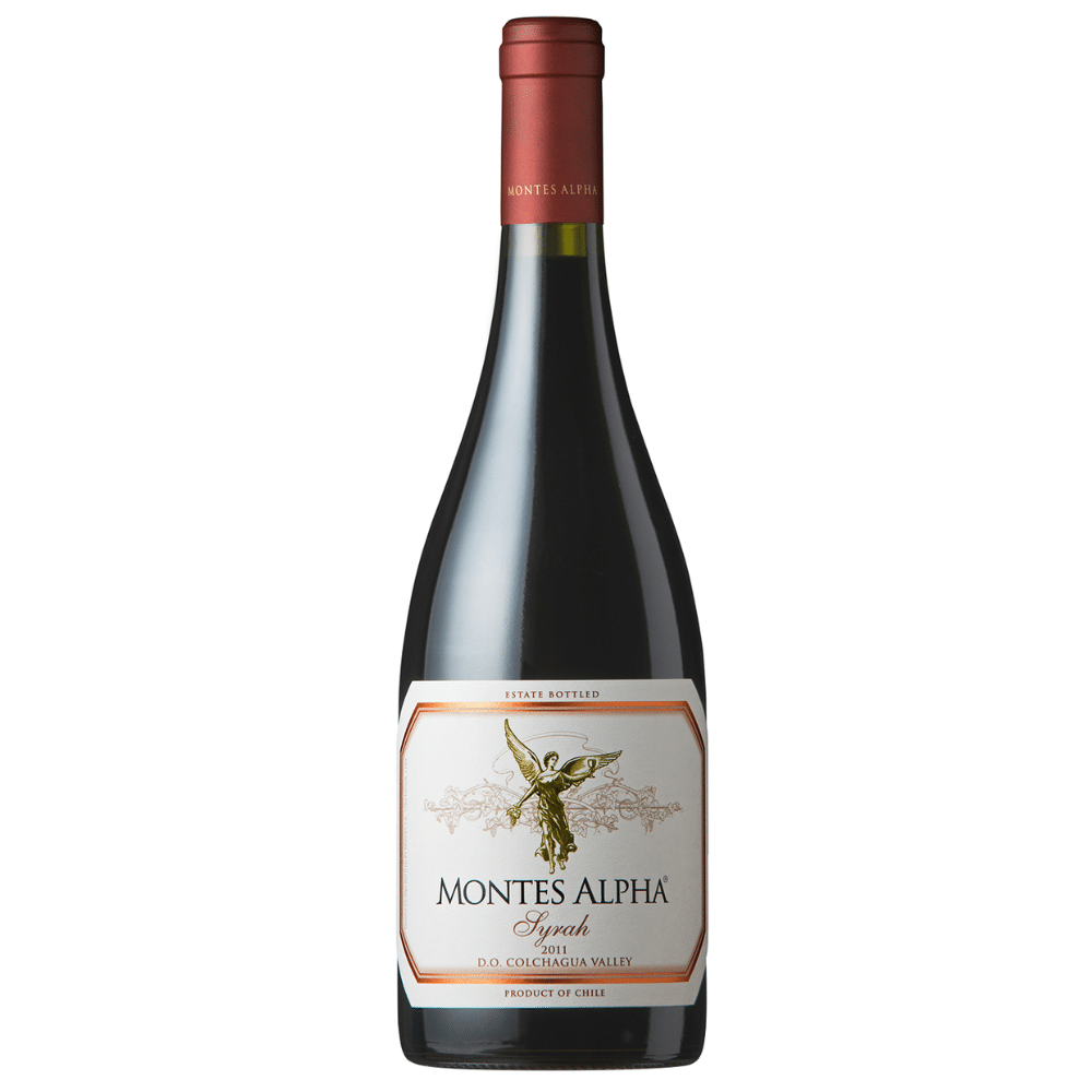 Vino MONTES Alpha Syrah Botella 750 ml - Licores | Licorerias.com.pe