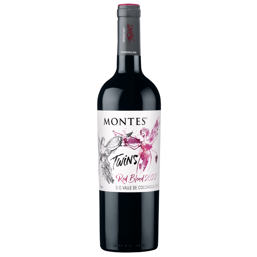Vino MONTES Twins Red Blend Botella 750 ml - Licores | Licorerias.com.pe