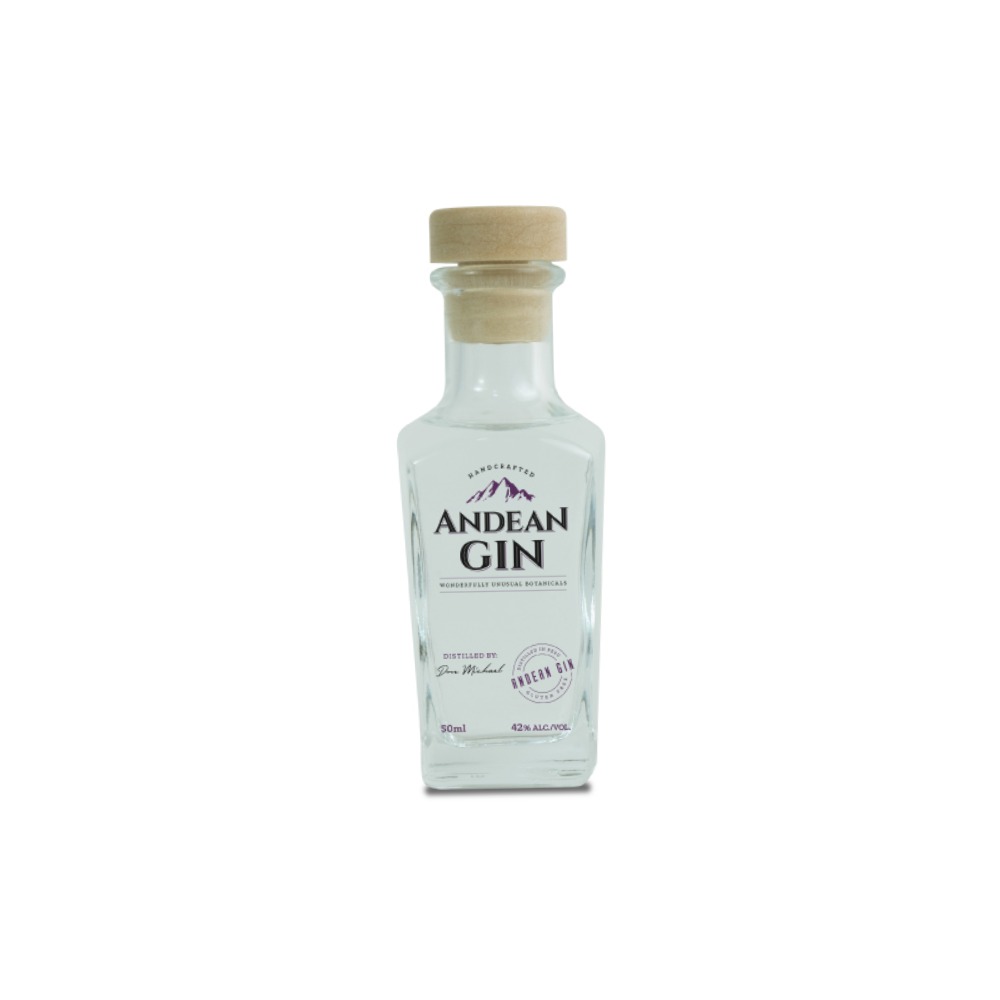 ANDEAN GIN DON MICHAEL Botella 50 ML - Licores | Licorerias.com.pe