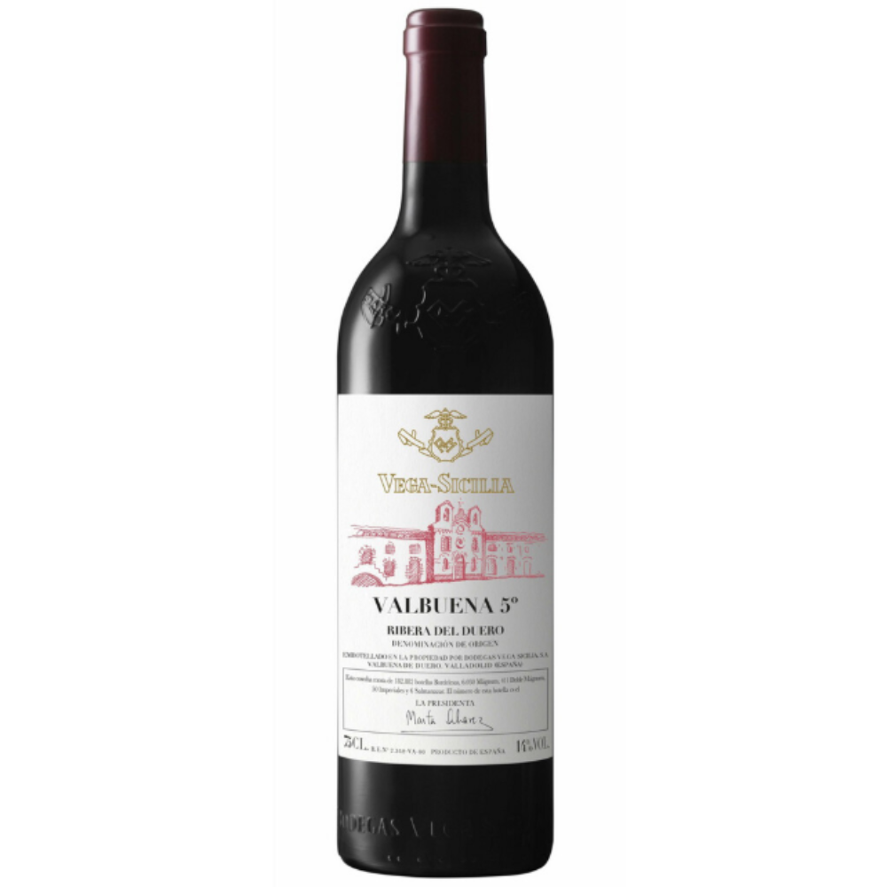 Vino VEGA SICILIA Valbuena 5 añada 2017 botella 750ml - Licores ...
