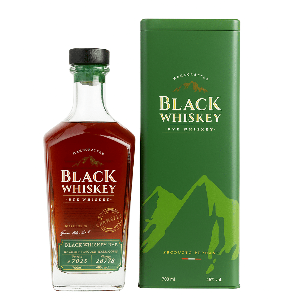 BLACK WHISKEY RYE 700ml - Licores | Licorerias.com.pe